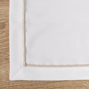 UBRUS MADELE 40X180 CM BÍLÝ