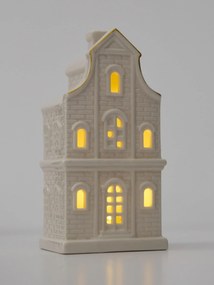 Sinsay - Keramická LED lampička ve tvaru domečku - bílá