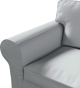 Potah na pohovku IKEA Ektorp 2-místná rozkládací  NOVÝ MODEL 2012 barva šedá látka pletený vzor
