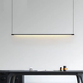 Toolight Toolight, LED závěsné osvětlení 150cm, 18W, 3000K, LHJ032-CP, černá matná, OSW-50015