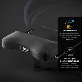 Látková podnožka k herní židli: Diablo X-One 2.0