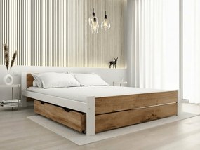 Úložný box pod postel 98 cm, dub artisan