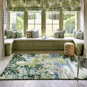 Sanderson Ancient Canopy forest green 146708 140x200cm