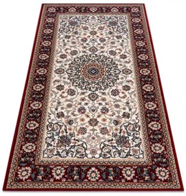 Vlněný kusový koberec NAIN 6635/51036 Klasický béžový bordó Rozměr: 120x170 cm