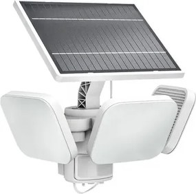 Philips Zyren bílá / LED venkovní nástěnné solární svítidlo s PIR čidl