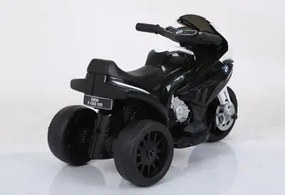 Eljet Dětská elektrická trojkolka BMW S1000 RR černá / 25 W / Rychlost
