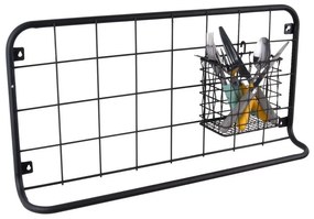 Nástěnný organizér v černé barvě PT LIVING Open Grid