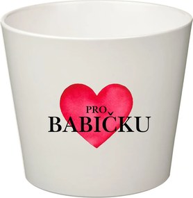 PRO BABIČKU - malý květináč