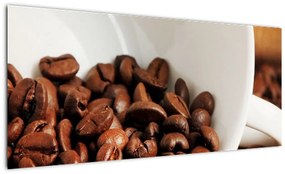 Obraz kávových zrn (100x40cm)