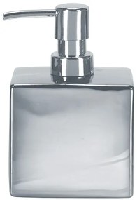 GLAMOUR dávkovač mýdla flakon, stříbrný (5065124854)
