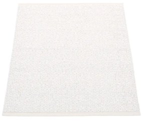 Vinylový koberec Pappelina SVEA White Metallic/White Velikost pappelina: 70x90 cm