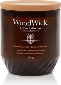 WoodWick Incense & Myrrh svíčka střední 184 g