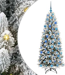 Umělý vánoční stromeček Bílá 180 cm PVC, plast, ocel a PE 3396052