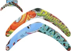 TEDDIES Pěnový bumerang / Hry na zahradu / 43 cm / 3 barvy