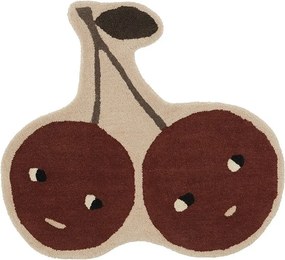 Dětský koberec s příměsí vlny 86x76 cm Cherry – OYOY Mini
