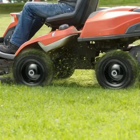 Pneumatiky sekačky na trávu s ráfkem, 27,9 × 10,2–17,8 cm