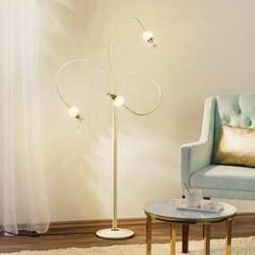 serien.lighting Poppy - stojací lampa s ramenem