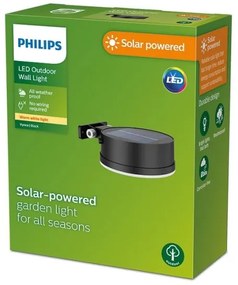 Philips - LED Solární nástěnné svítidlo VYNCE LED/1,5W/3,7V 1500 mAh IP44
