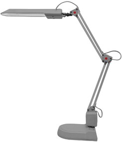 LED stolní lampa 8W,630lm,4000K,stříbrná