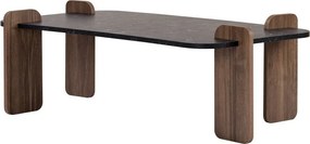 Černý konferenční stolek 60x120 cm Renard – Nordure