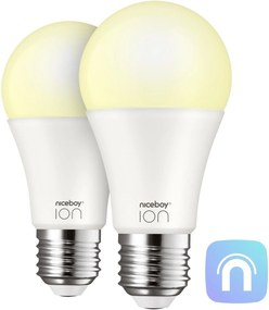 Led žárovka niceboy ion smartbulb ambient e27 set 2 ks