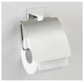 Samodržící držák na toaletní papír s krytkou Wenko Quadro