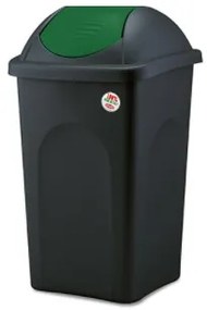 Odpadkový koš na tříděný odpad MULTIPAT 60 l zelená