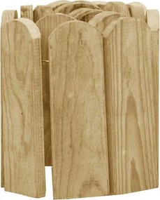 Trávníkové lemy 2 ks 120 cm impregnované borové dřevo 3053642
