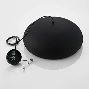 Moderní závěsná lampa černá se zlatem - Gerwina
