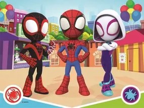 Trefl - Puzzle - Spidey a jeho úžasní přátelé / 30 dílků / 27 x 20 cm