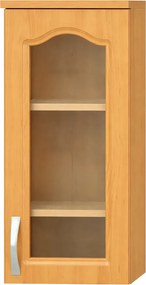 Kuchyňská skříňka horní, olše, pravá, LORA MDF NEW KLASIK W40S