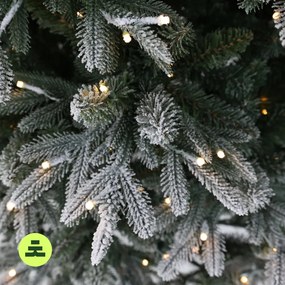 Smrk Zasněžený 600 LED 210 cm