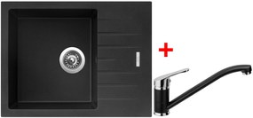 Akční set Sinks PERFECTO 650 Metalblack + baterie PRONTO GR