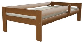 Dětská postel masiv 018 borovice masiv 90 x 200 cm dub