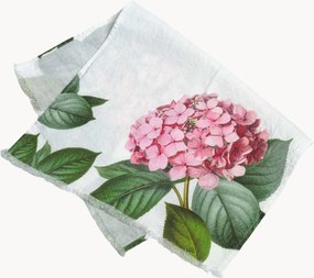 Lněný ručník Hydrangea