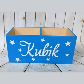 Organizér na tužky se jménem modrý