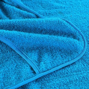 Plážové osušky 4 ks tyrkysové 60 x 135 cm textil 400 GSM 3157060