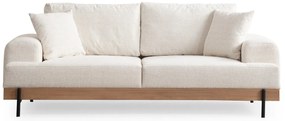 Hanah Home Třímístná pohovka ETI dub bílá 220 cm