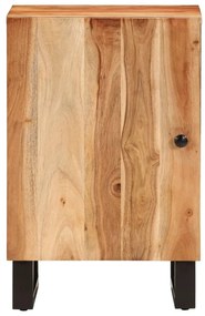 Koupelnová skříňka 38 x 33 x 58 cm masivní akáciové dřevo