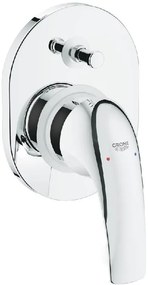 Grohe BauCurve - Vanová baterie pod omítku, s tělesem, chrom 29043000