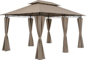 Deuba Zahradní altán Topas 4x3 m - taupe