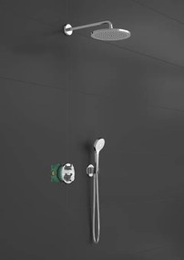 Hansgrohe Croma, sprchový systém 280 1jet s termostatem Ecostat S, chromová, HAN-27954000