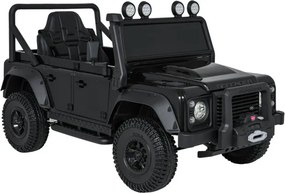 Elektrické autíčko Land Rover Defender 110 SVX černé