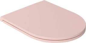 Sapho Isvea Infinity - WC sedátko Slim, Soft Close, Easy Take, růžová Salmon 40KF0541I
