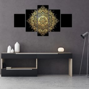 Obraz - Mandala bohatství (125x70 cm)