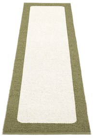Oboustranný vinylový koberec Pappelina ILDA Pine/Vanilla velikost: 70x240cm