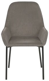 Set 2 ks. jídelních židlí LARNO (šedá). 1023192