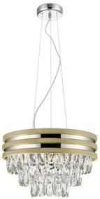 Luxusní lustr NAIC zlatá