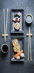 Sushi 3 - 50 x 20 cm
