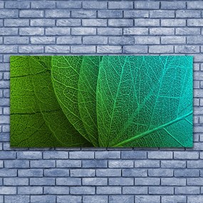 akrylový obraz Abstrakce Listy Rostlina 120x60 cm